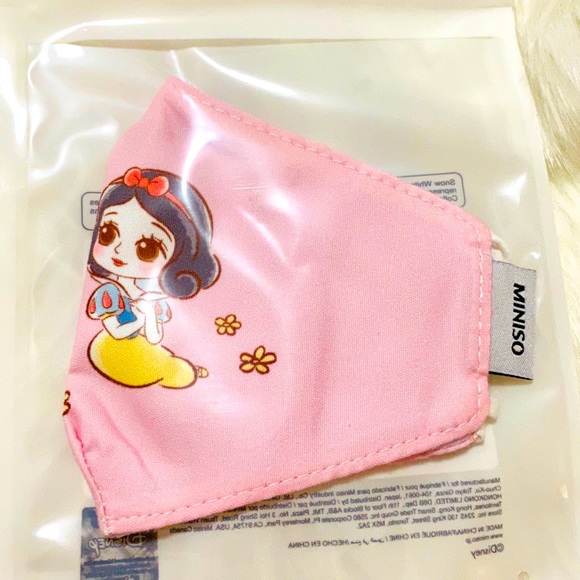 Disney | Accessories | Nibdisneys Snow White Kids Face Maskunopened ...